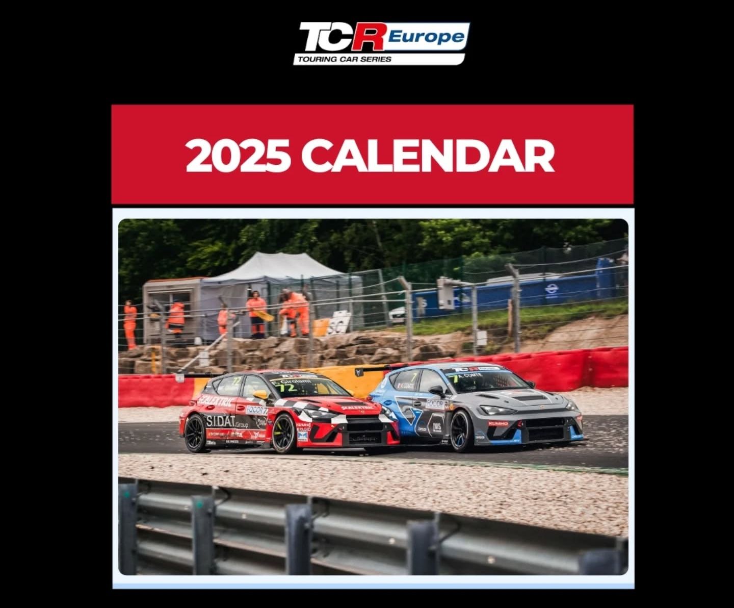 TCR Europe Touring Car Series 2025 Calendar | 51GT3 Racing Database
