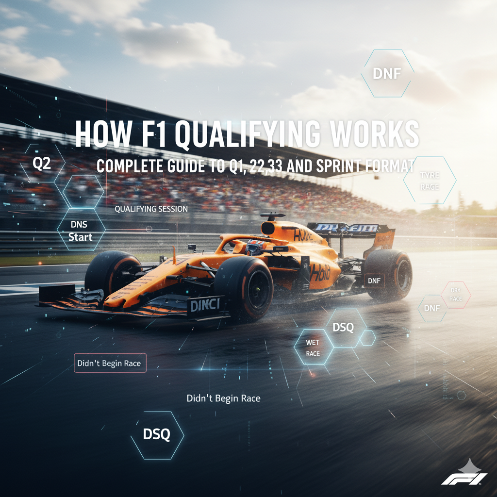 How F1 Qualifying Works: Complete Guide to Q1, Q2, Q3 and Sprint Format ...